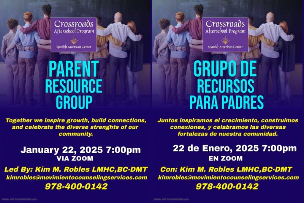 Resource Group Meeting for Parents and Family Members of Students Attending Crossroads ...